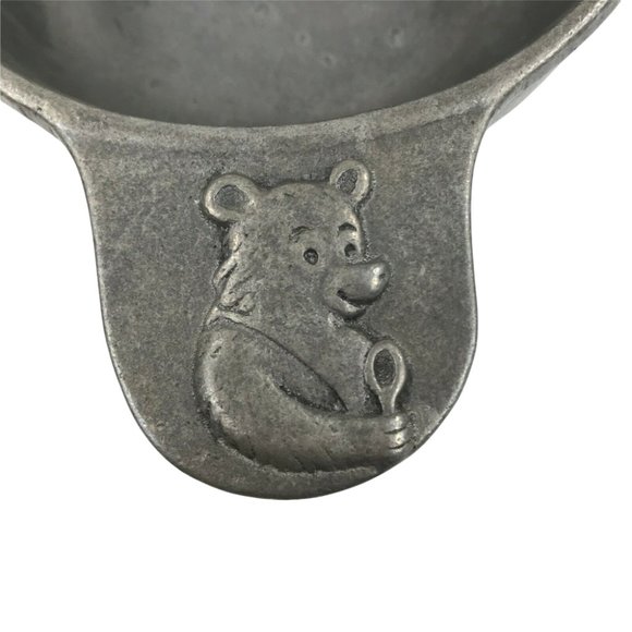 Carson Pewter | Kitchen | Vintage Carson Pewter Teddy Bear Baby Bowl ...